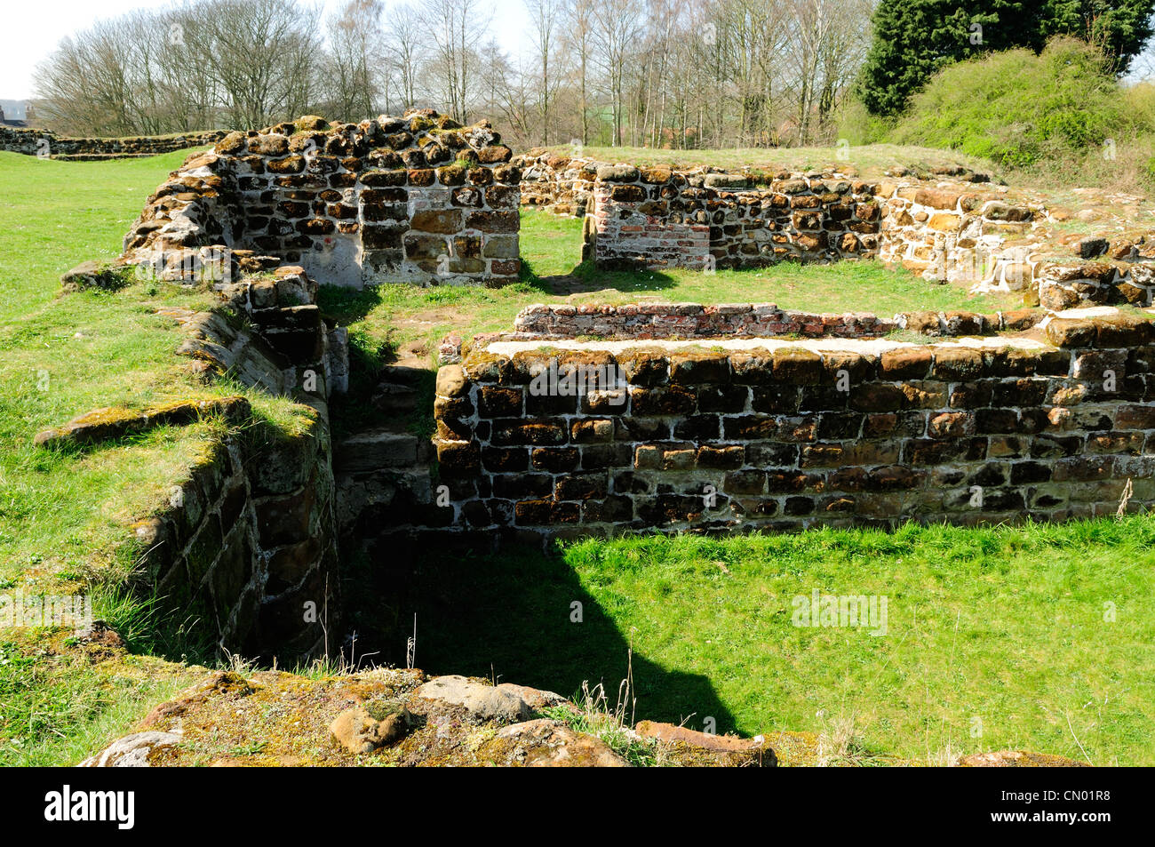 Bolingbroke Castle Lincolnshire England Stock Photo - Alamy