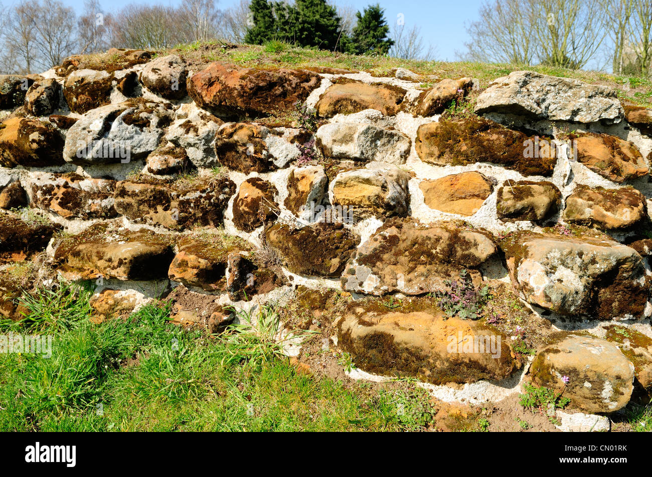 Bolingbroke Castle Lincolnshire England Stock Photo - Alamy
