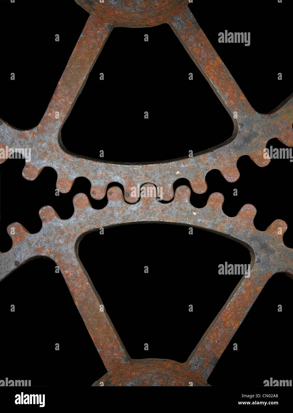 Black cogs hi-res stock photography and images - Alamy