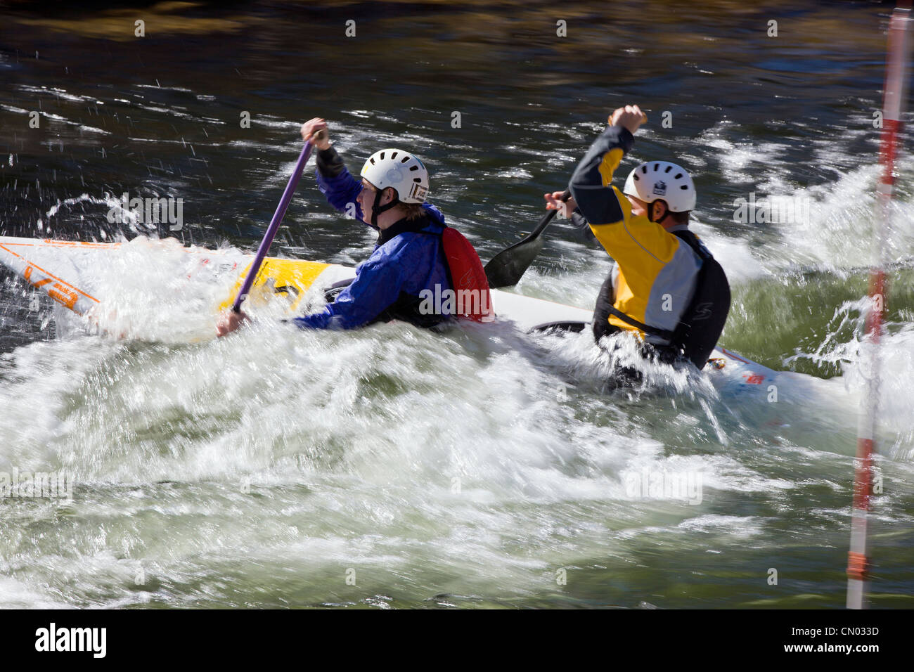 Canoe whitewater hi-res stock photography and images - Alamy