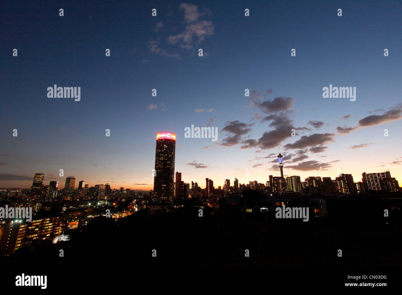 Johannesburg city night hi-res stock photography and images - Alamy