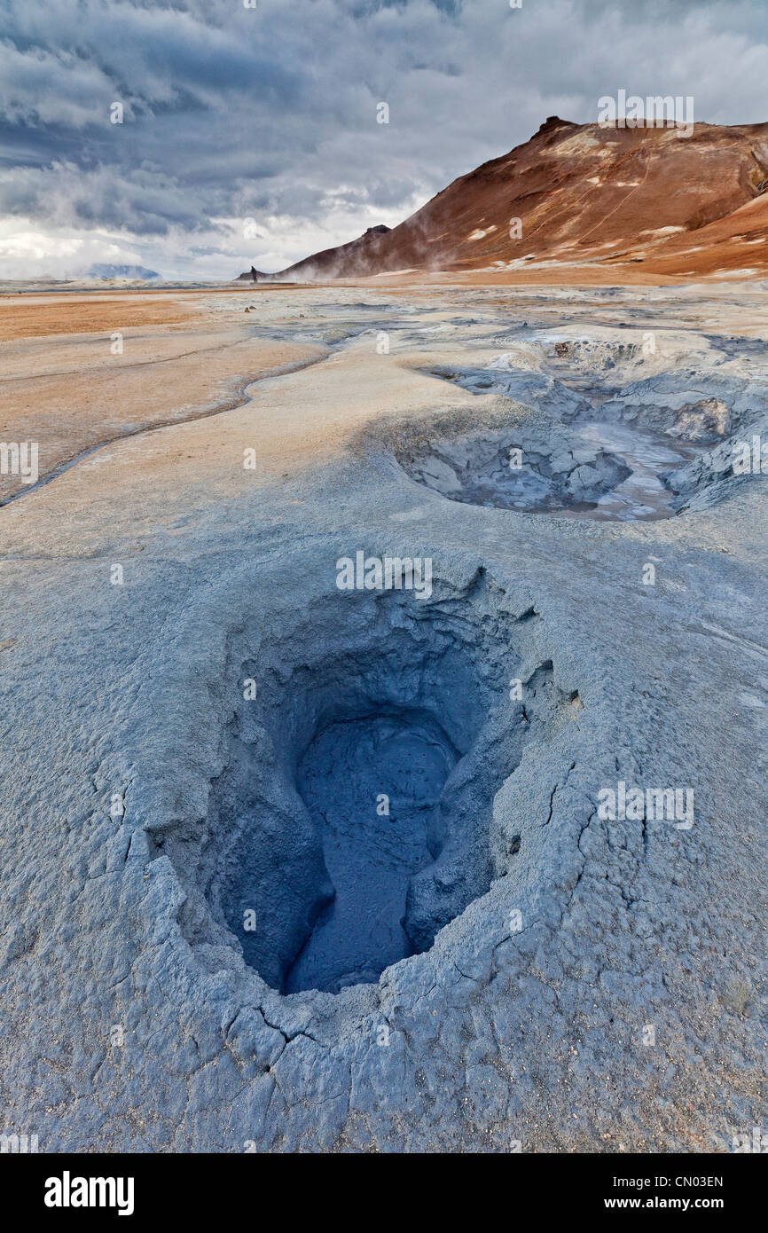 Namaskard, Geothermal Area, Northern Iceland Stock Photo - Alamy