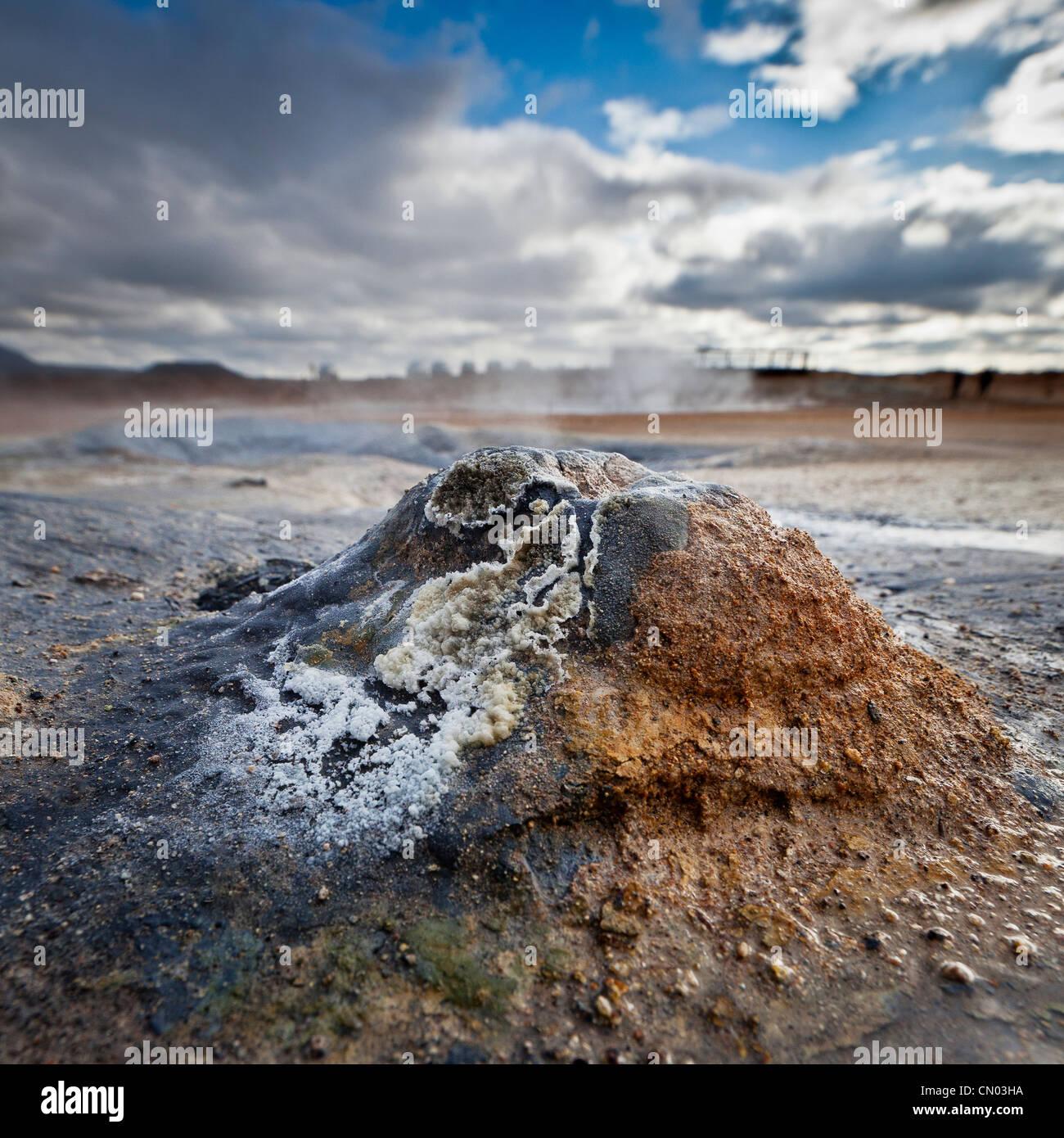 Sulfur fumaroles hi-res stock photography and images - Alamy