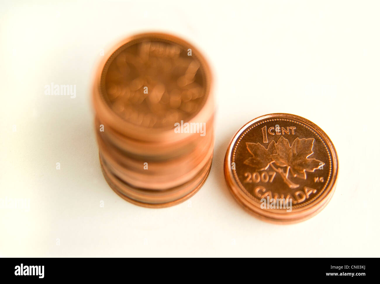 Stacks of pennies hi-res stock photography and images - Alamy
