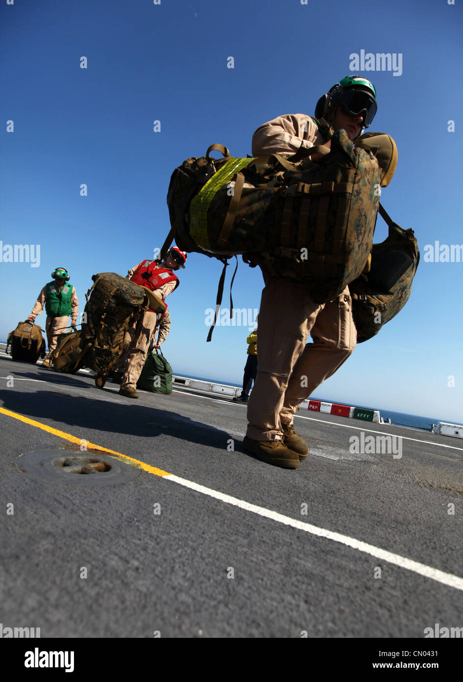 Embarking upon scheduled eight month deployment the 24th marine ...