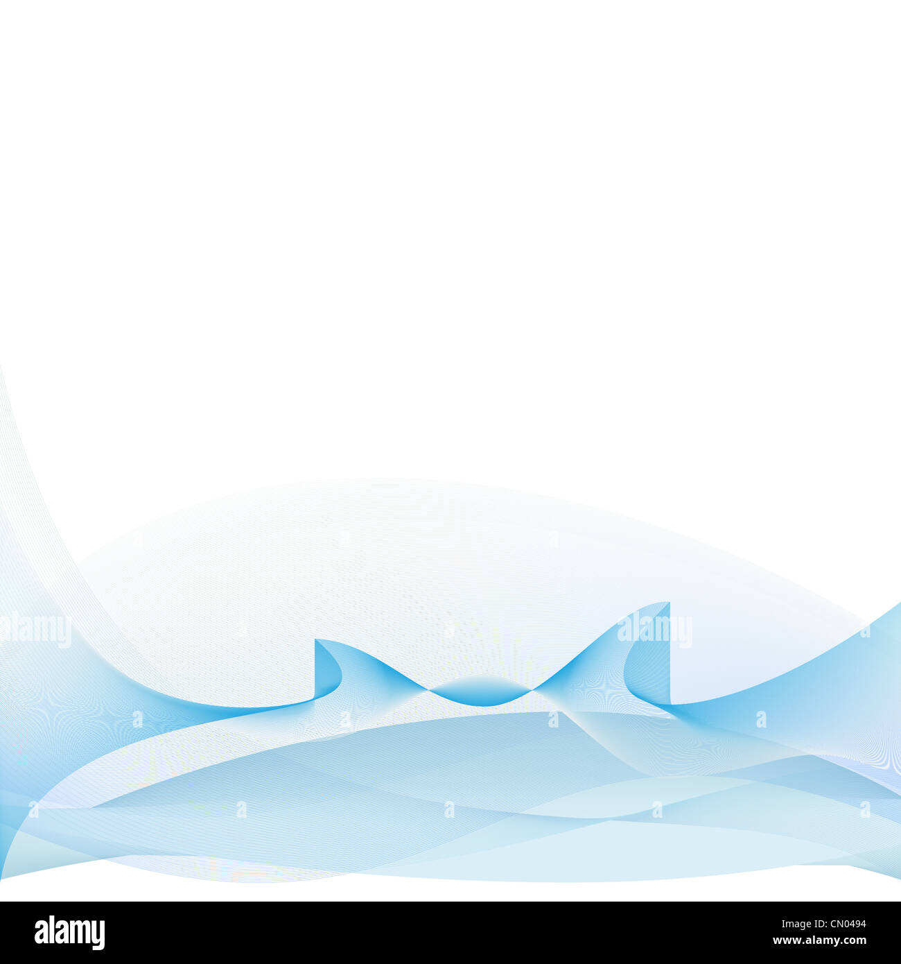 Abstract contemporary blue movement Cut Out Stock Images & Pictures - Alamy