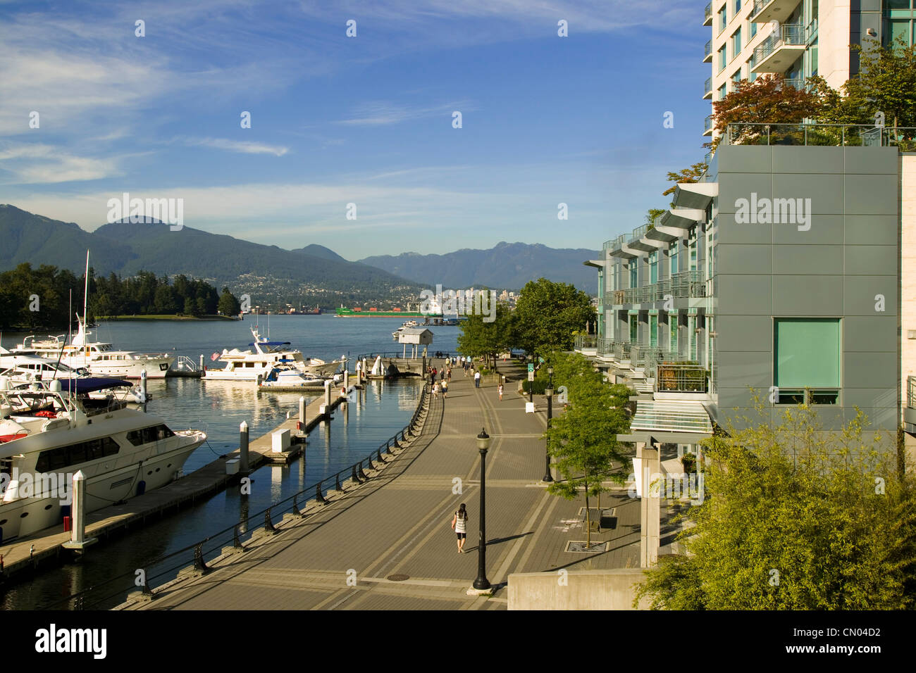 Coal Harbour, Vancouver, British Columbia Stock Photo - Alamy