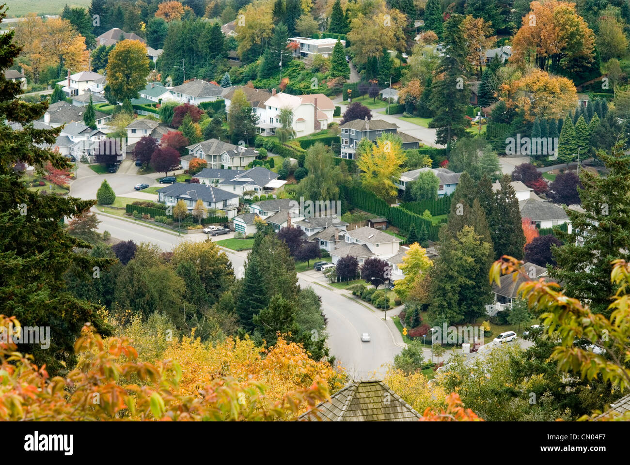 Aerial view abbotsford hi-res stock photography and images - Alamy