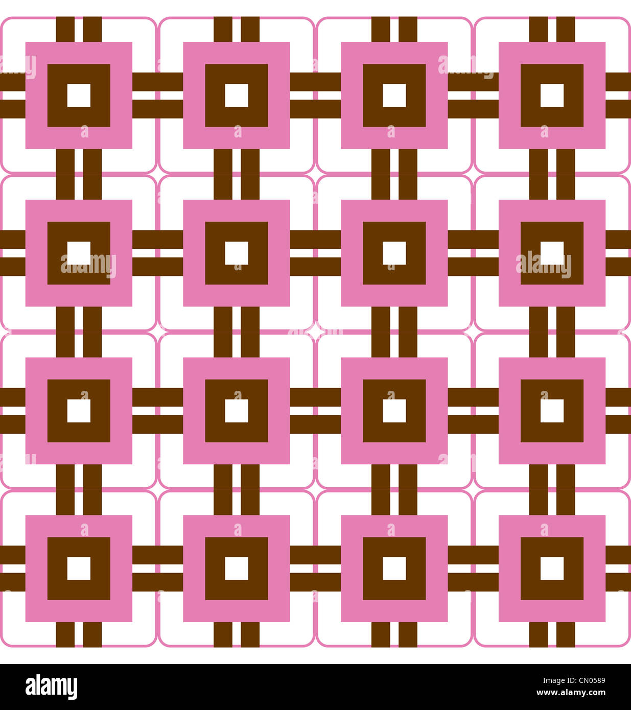 A seamless pattern design of square boxes arranged organizely, works ...