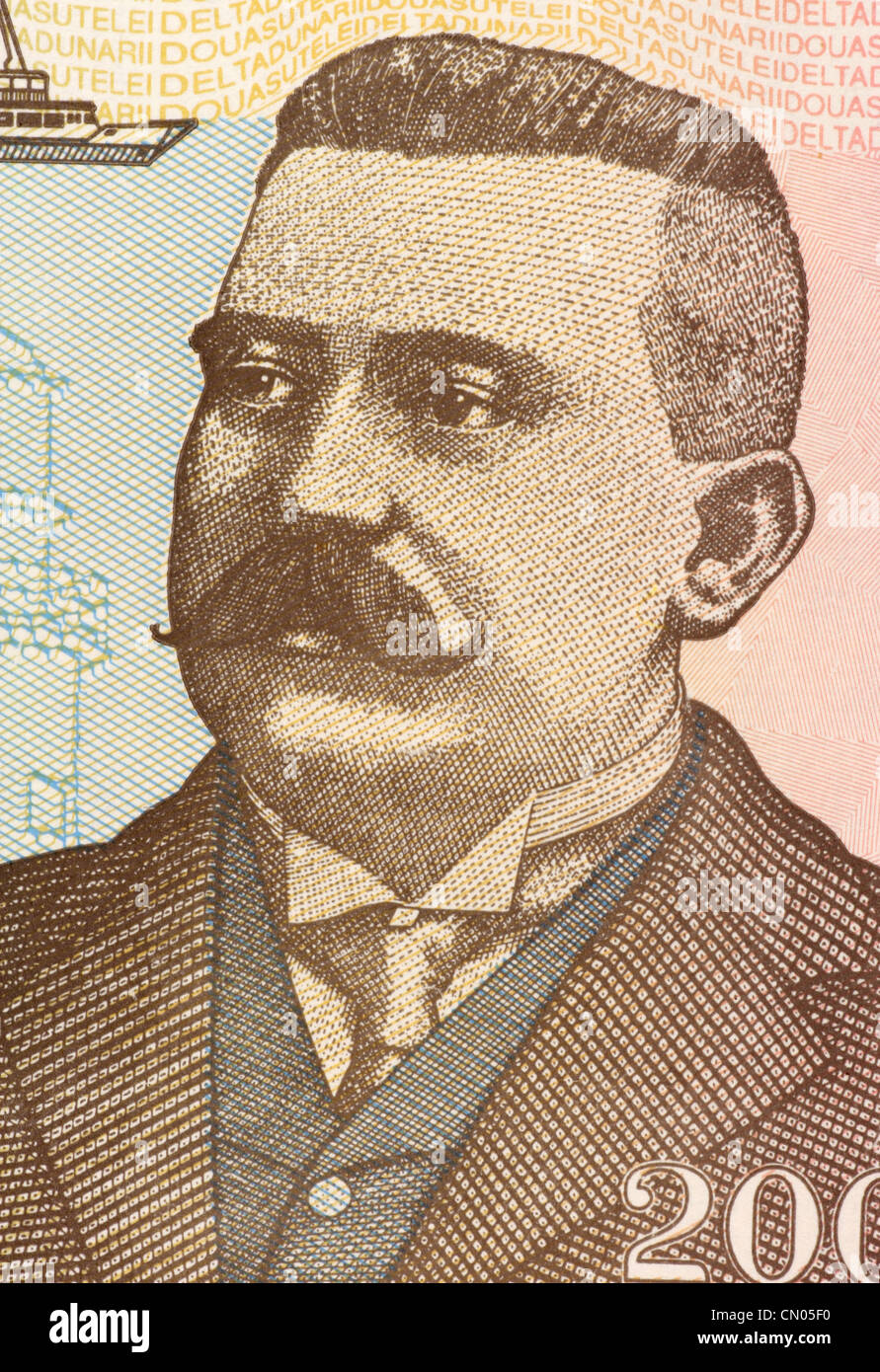 Grigore Antipa (1867-1944) on 200 Lei 1992 Banknote from Romania ...