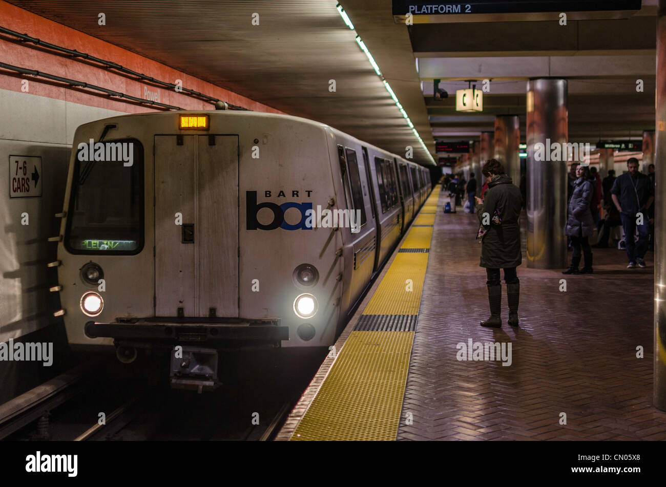 Bart San Francisco Bay Area Stock Photo - Alamy