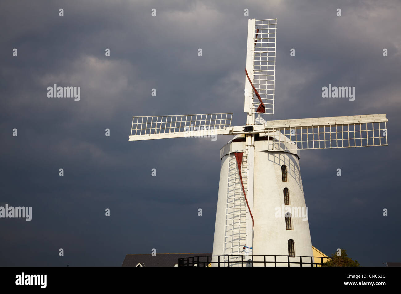 Blennerville windmill near Tralee in county Kerry, Ireland Stock Photo ...
