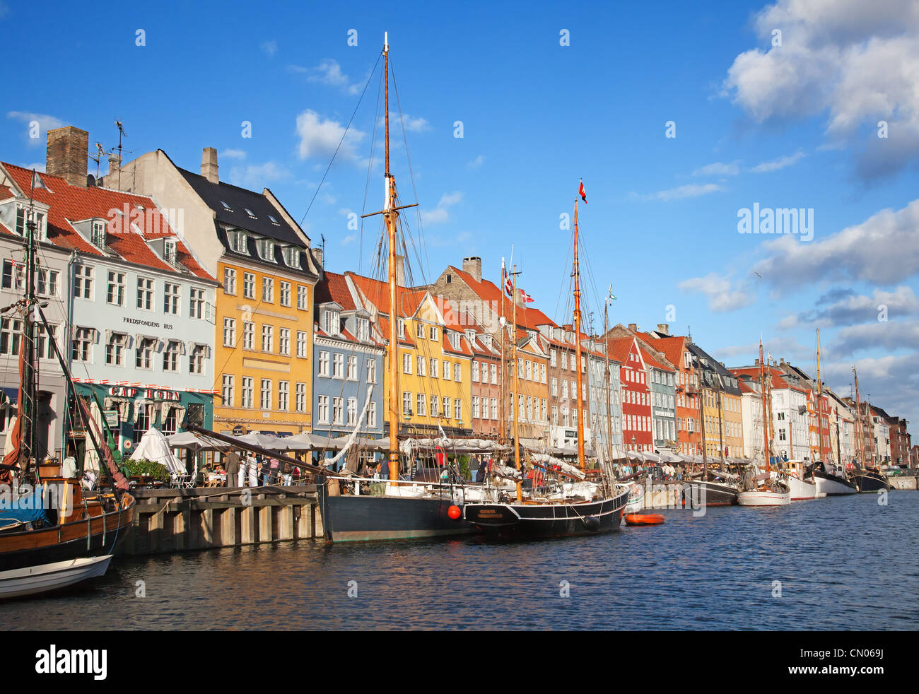 Copenhagen (Nyhavn district) in a sunny summer day Stock Photo - Alamy