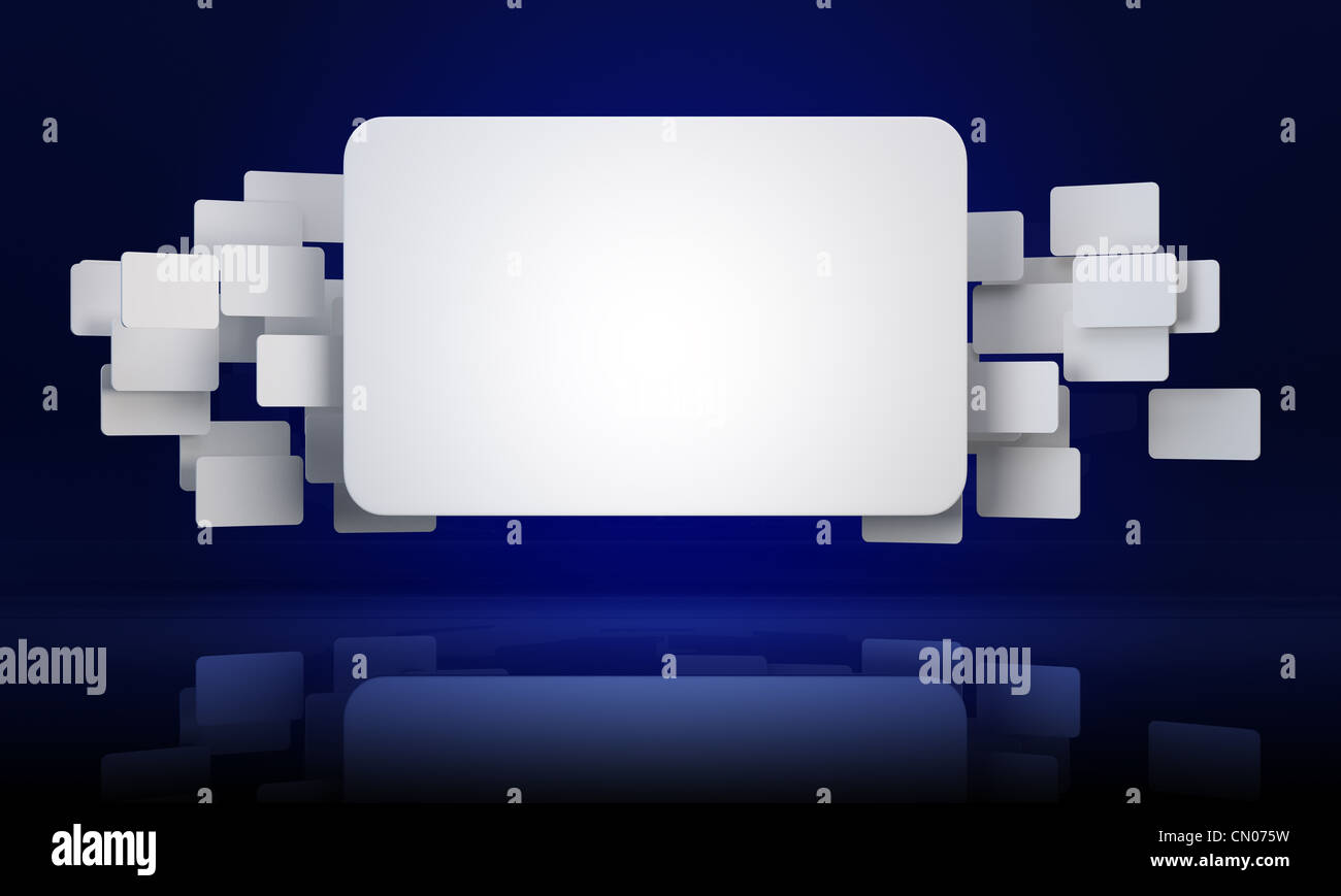 3D abstract rectangle banners background Stock Photo - Alamy
