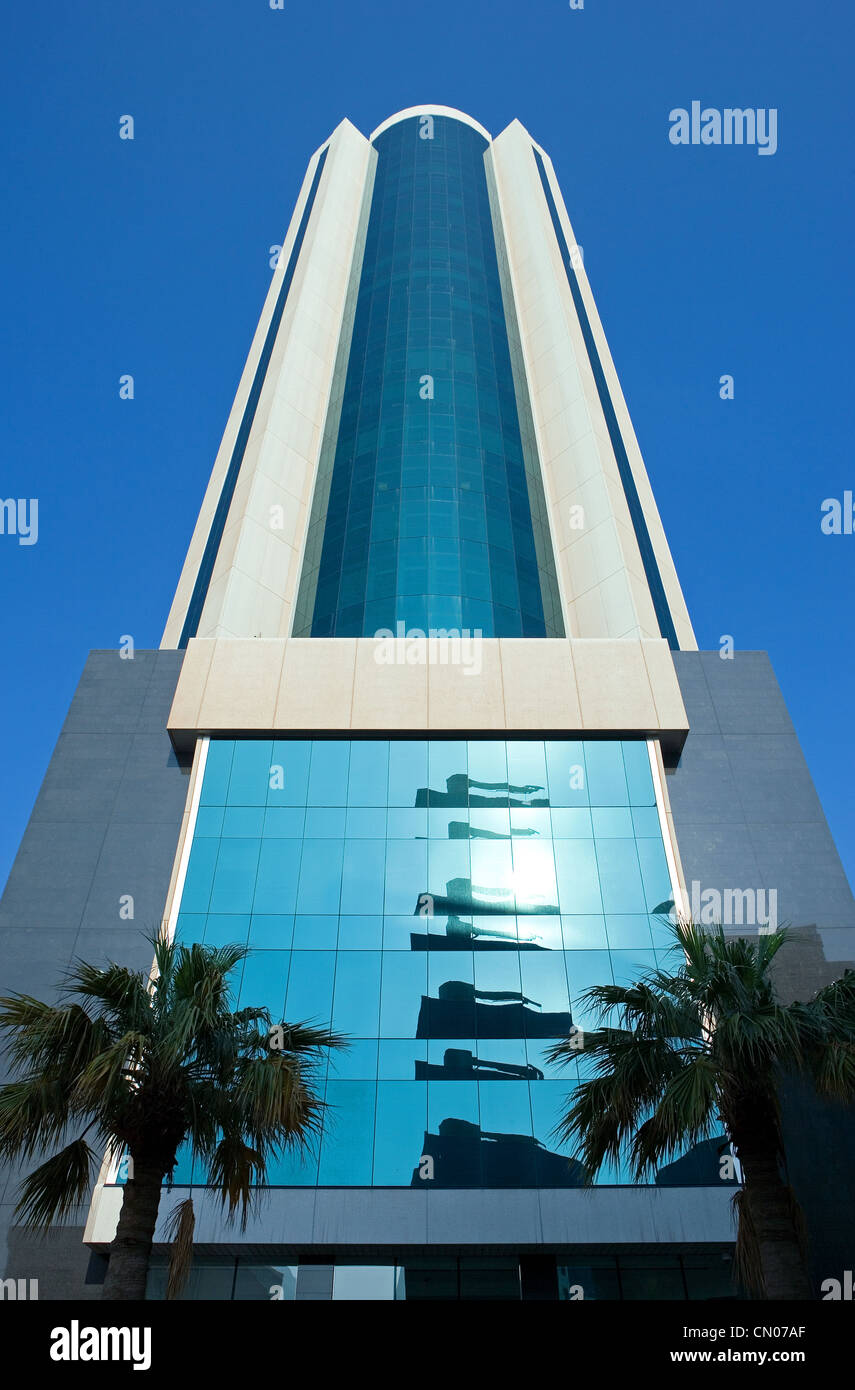 Bahrain, Manama, modern architectures in the city center Stock Photo ...