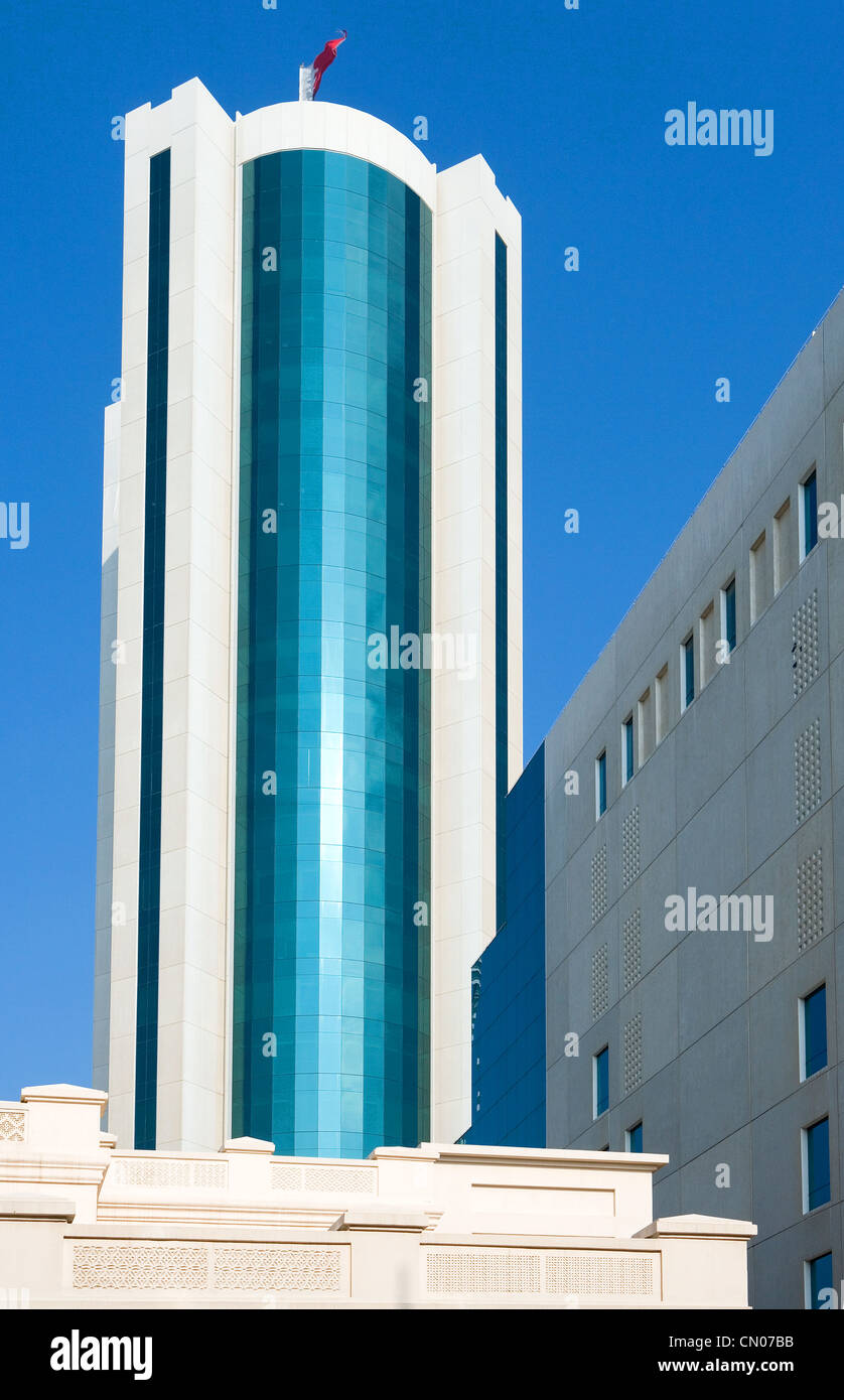 Bahrain, Manama, modern architectures in the city center Stock Photo ...