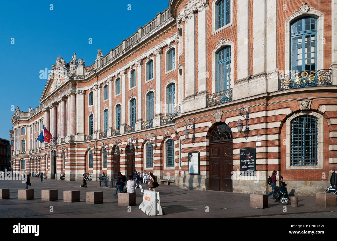 Toulouse Opera House entry at Capitole place, Toulouse Stock Photo - Alamy