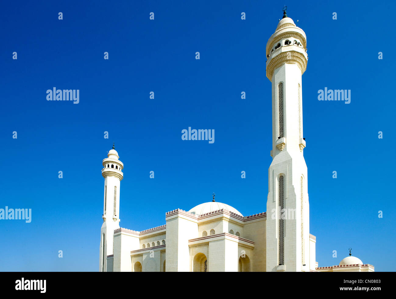 Bahrain, Manama, the Al Fateh Mosque, olso known as the Grand Mosque ...