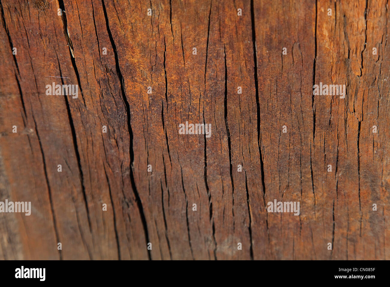 Wood, Patterns, Cracks in wooden sleeper Stock Photo - Alamy