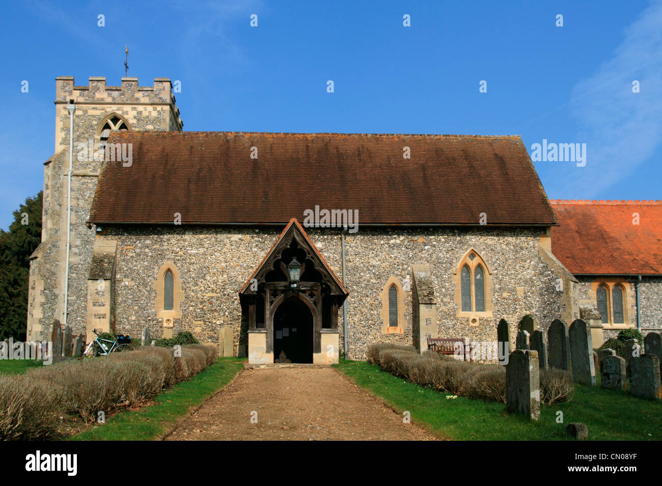 England Oxfordshire Shiplake church Stock Photo - Alamy