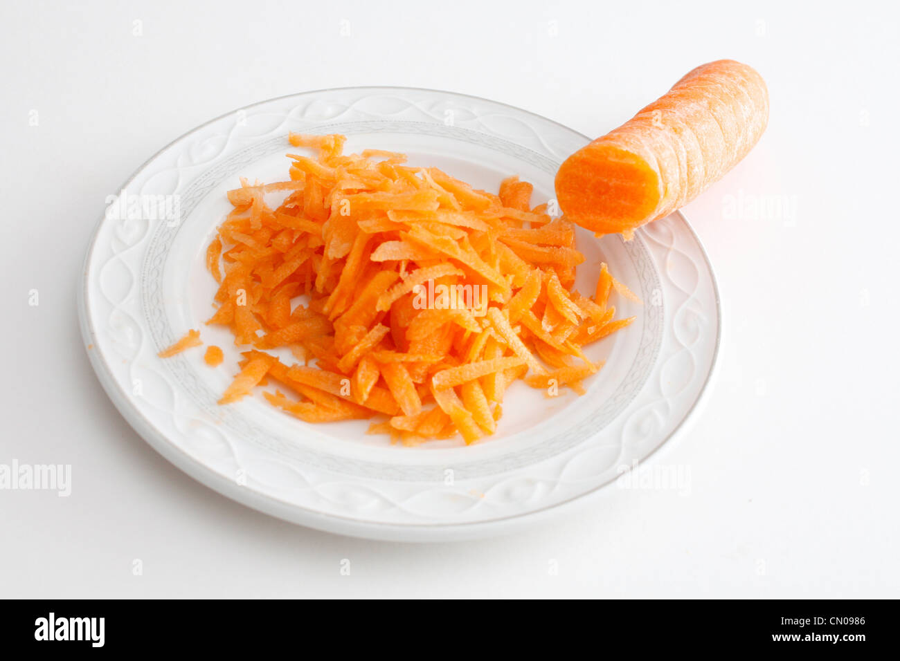 Grated carrot hi-res stock photography and images - Alamy