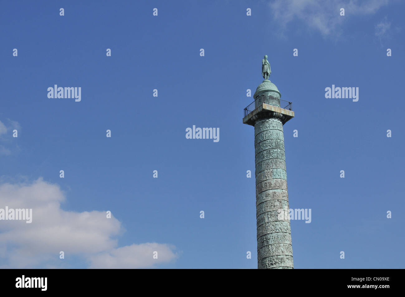 Vendome column Paris France Stock Photo - Alamy