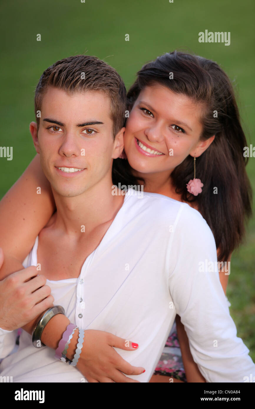 Straight white couple hi-res stock photography and images - Alamy