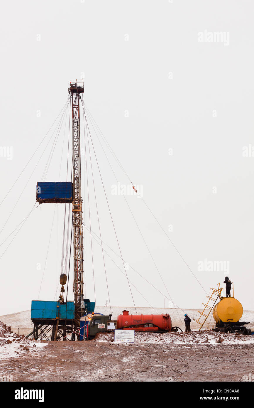 Drilling pumping well drill hi-res stock photography and images - Alamy