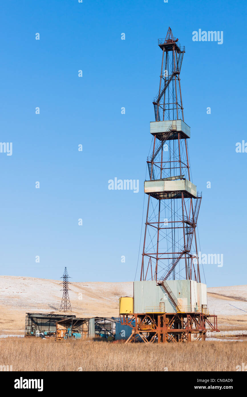 Oil gas rig russia hi-res stock photography and images - Alamy