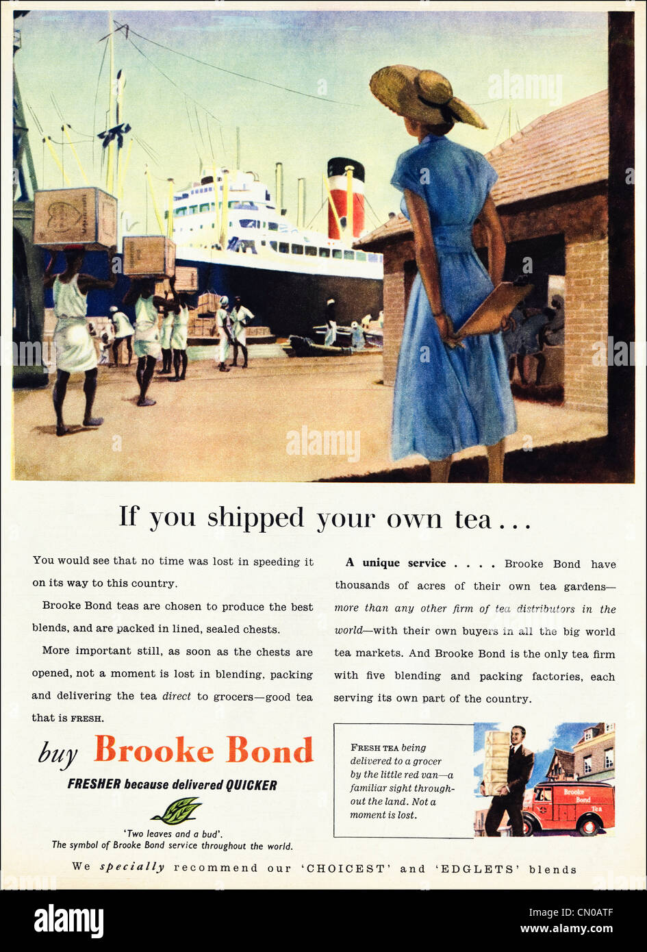 Brooke bond tea hi-res stock photography and images - Alamy