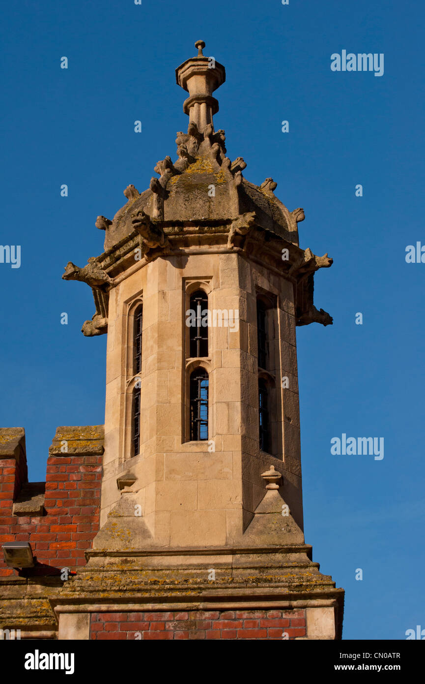 Ornate turret on the Gate House at Lincoln's Inn, London Stock Photo ...