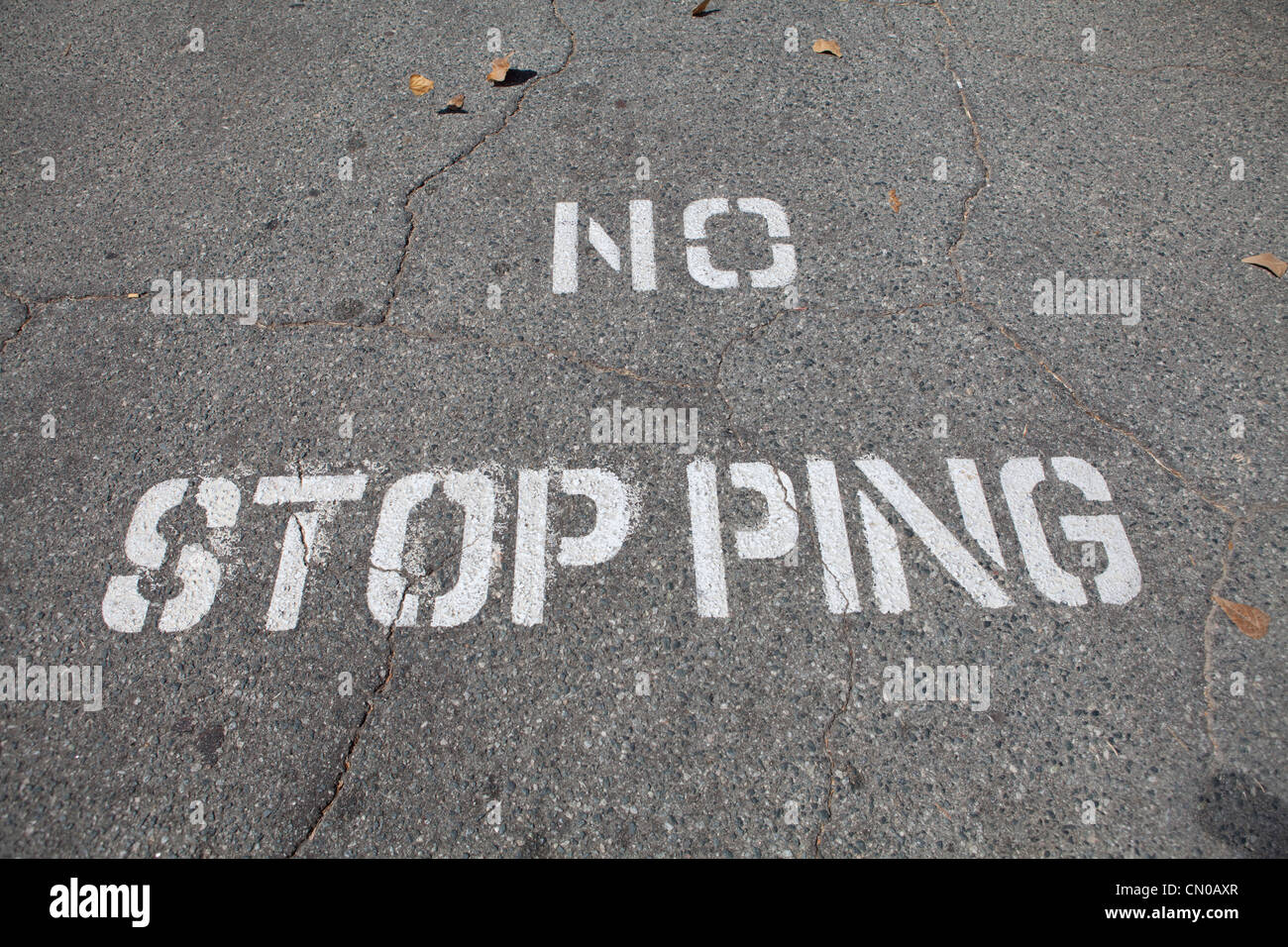 No stopping road sign hi-res stock photography and images - Alamy