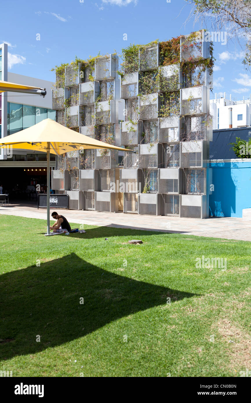 View of Northbridge Piazza in the city of Perth, Western Australia ...