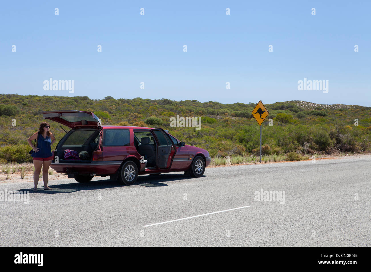 Australian highway hi-res stock photography and images - Alamy