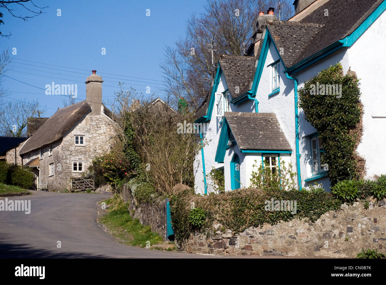 Holne village dartmoor hi-res stock photography and images - Alamy