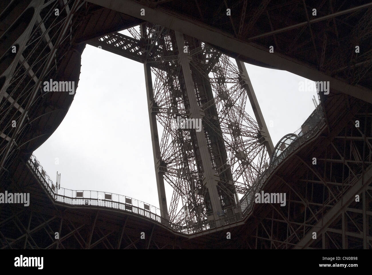 Eiffel Tower detail Stock Photo - Alamy