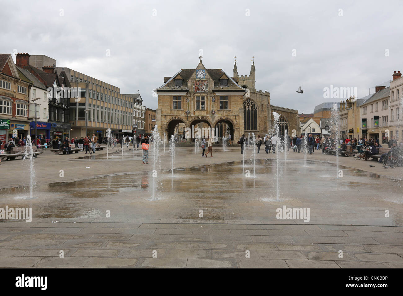 Peterborough City Centre Stock Photo - Alamy