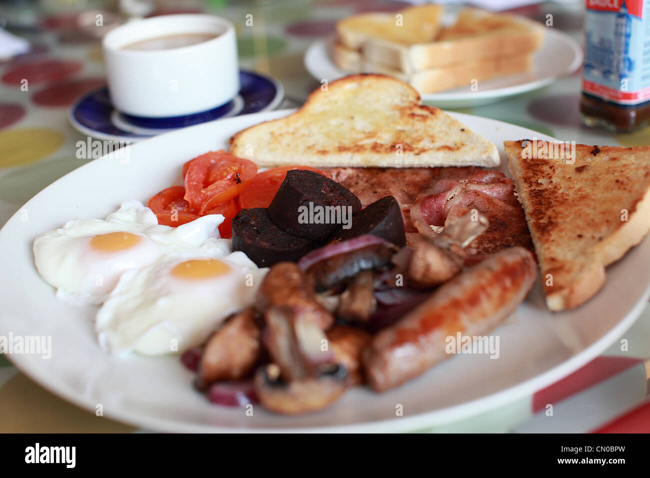 Sunday Full English Breakfast Stock Photo - Alamy