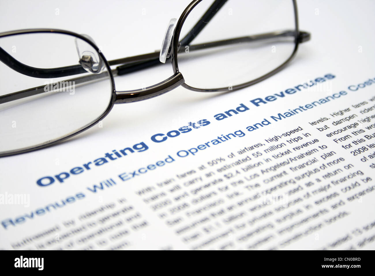 Operating cost account hi-res stock photography and images - Alamy