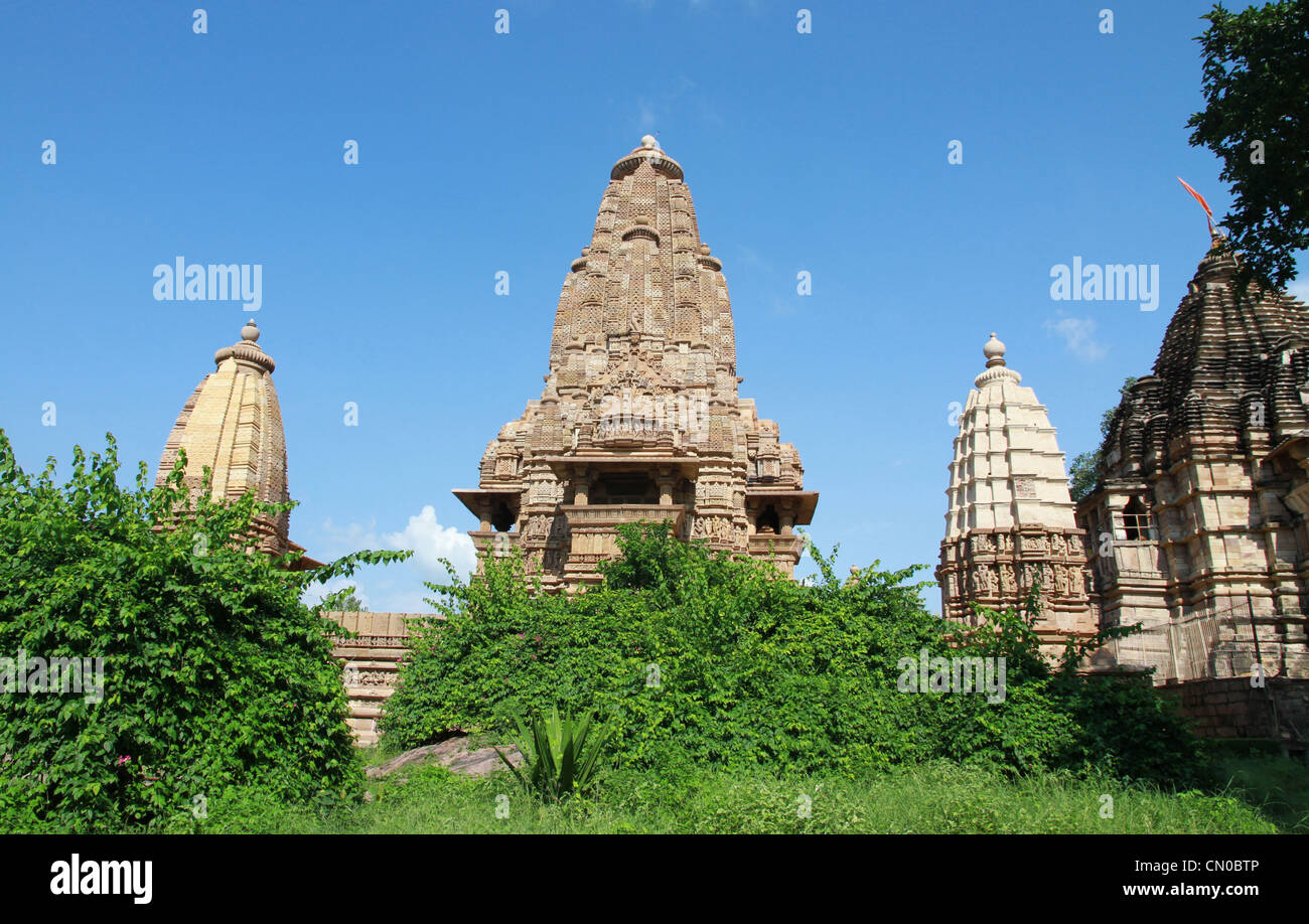 Khajuraho monuments hi-res stock photography and images - Alamy