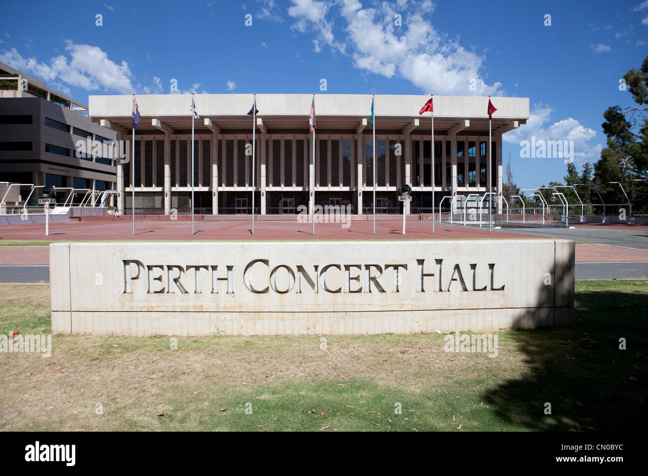 View of Perth's Concert Hall In Perth Western Australia Stock Photo - Alamy