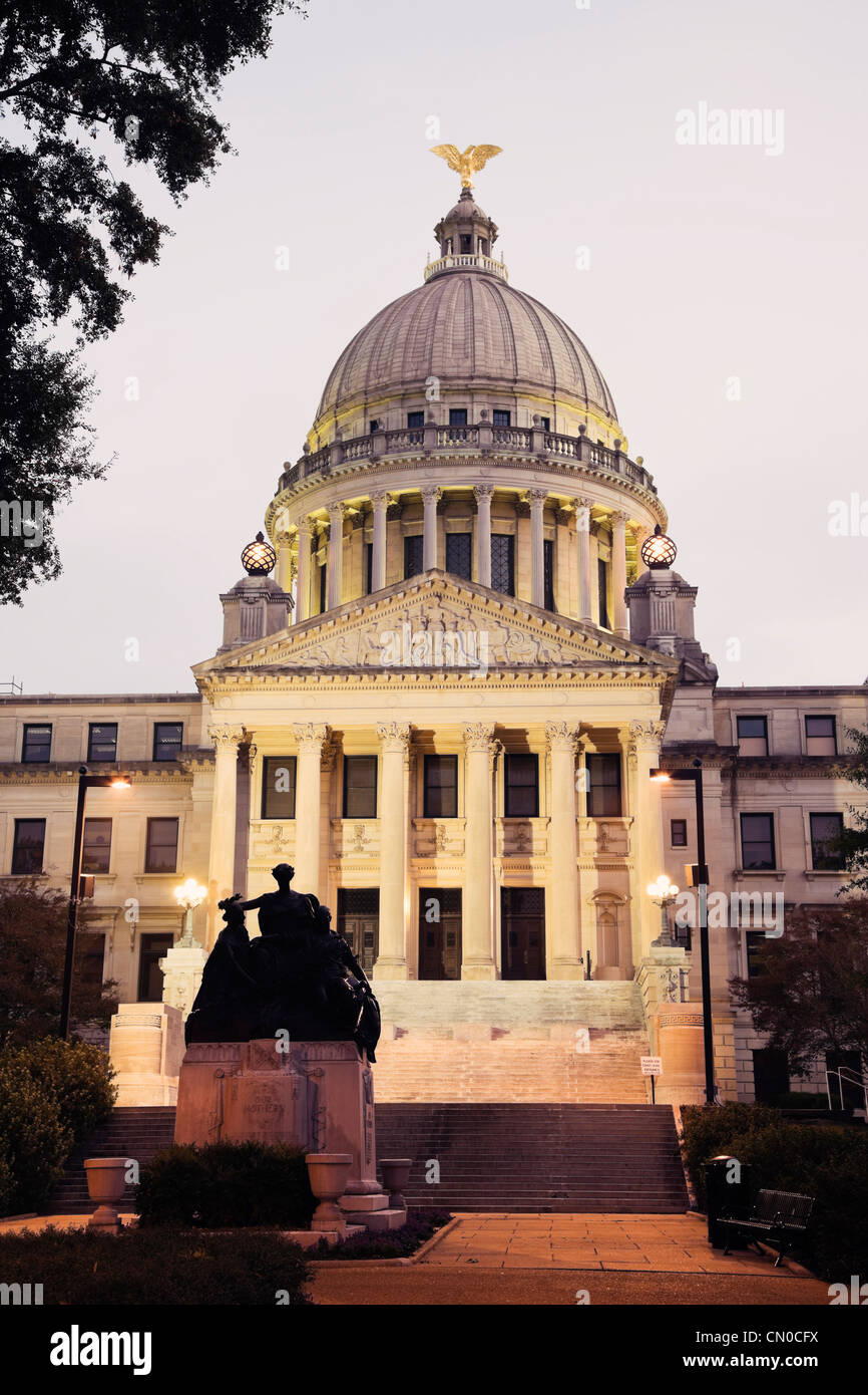 State Capitol Building in Jackson Stock Photo - Alamy