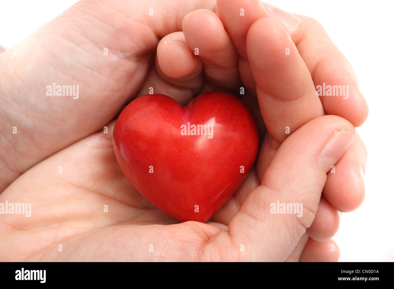 Symbolic image, heart disease, heart attack, protection, prevention ...