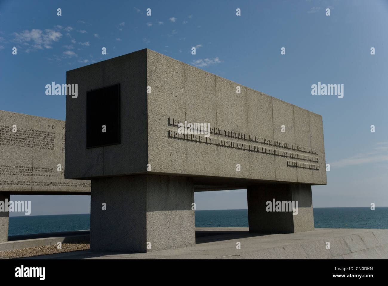 National guard memorial vierville draw hi-res stock photography and ...