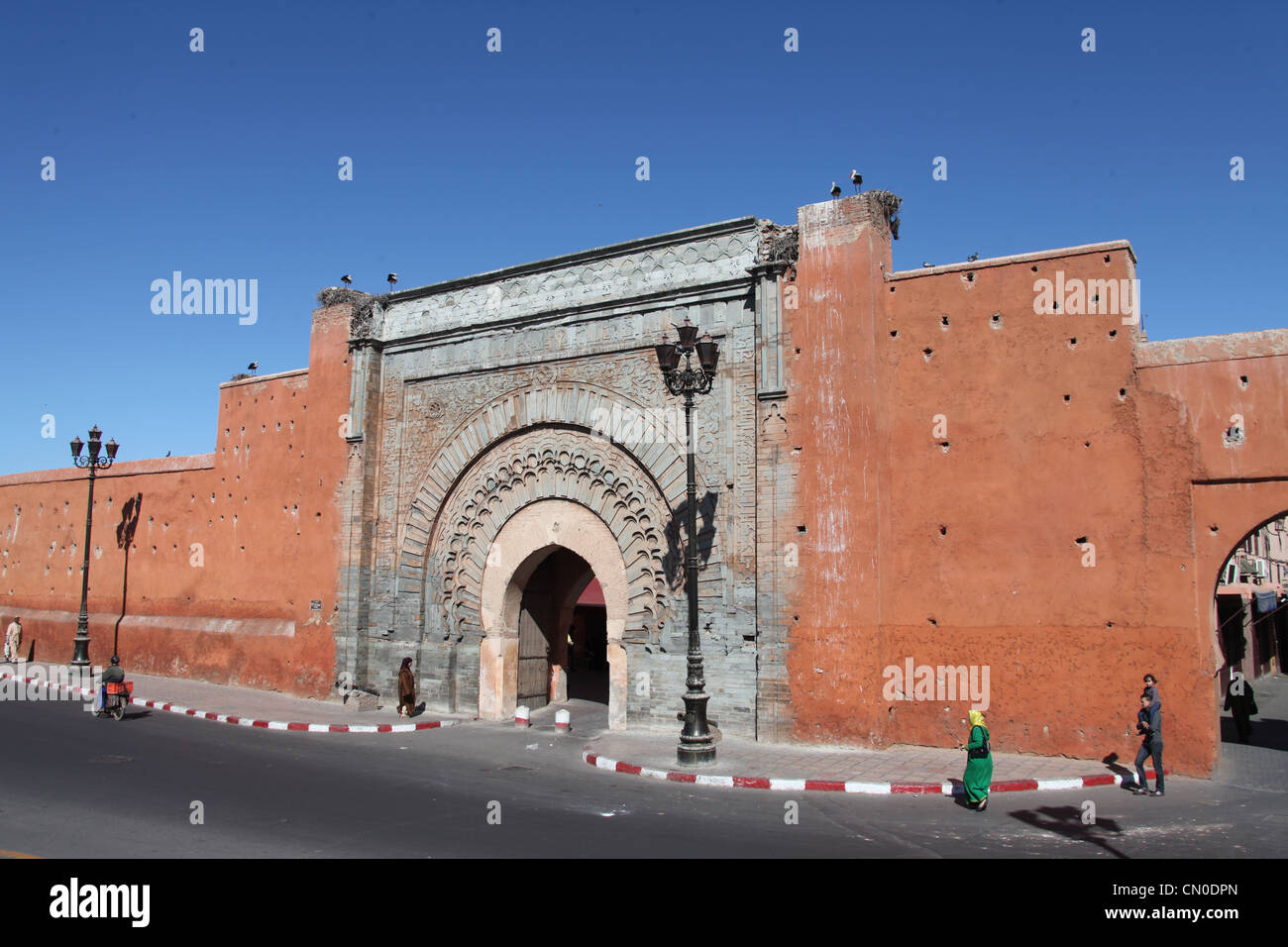 Bab Agnaou Gate in Marrakech Stock Photo - Alamy