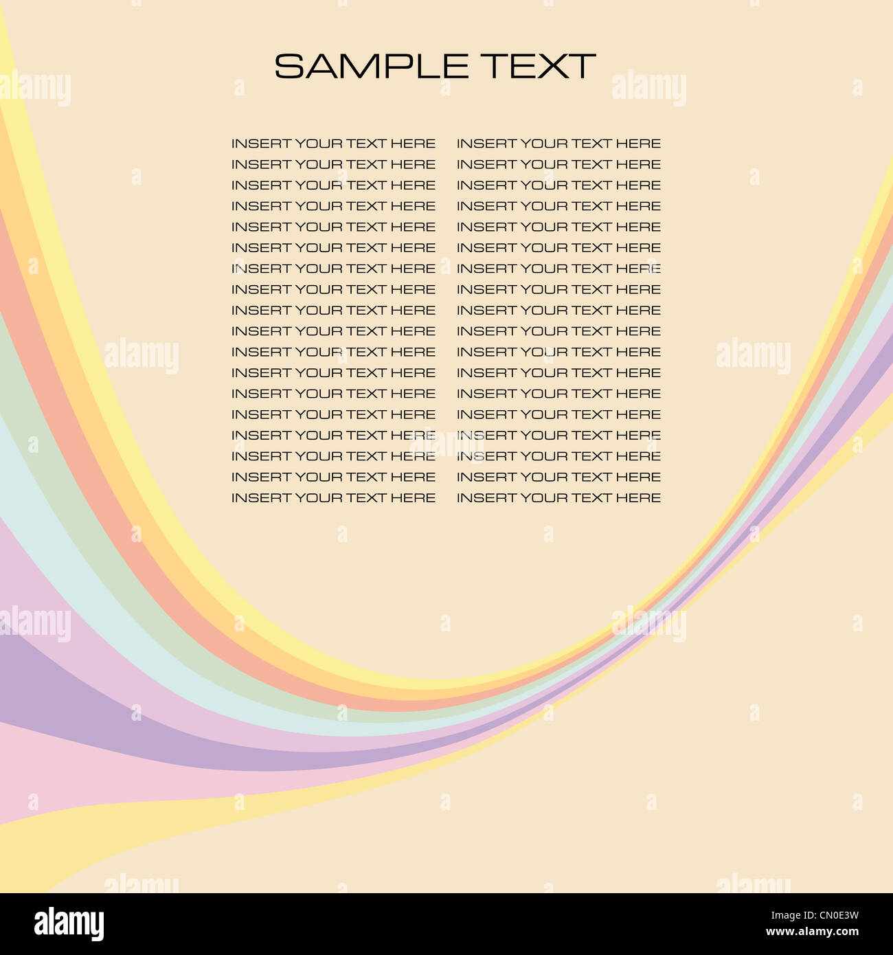 watercolor contemporary design template background illustration Stock ...