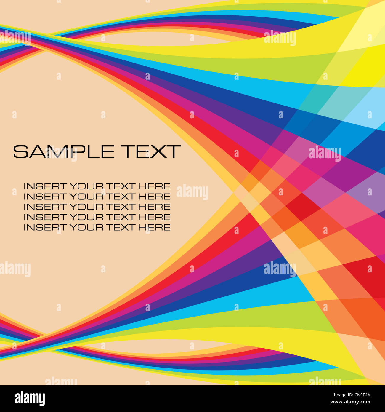 watercolor contemporary design template background illustration Stock ...