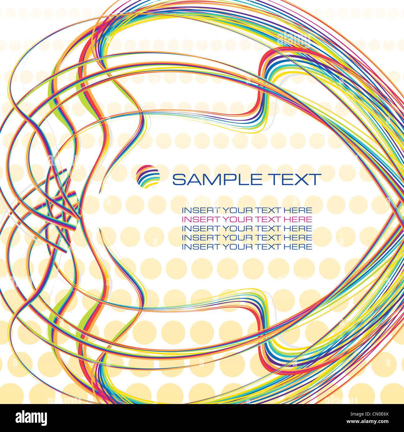 watercolor contemporary design template background illustration Stock ...