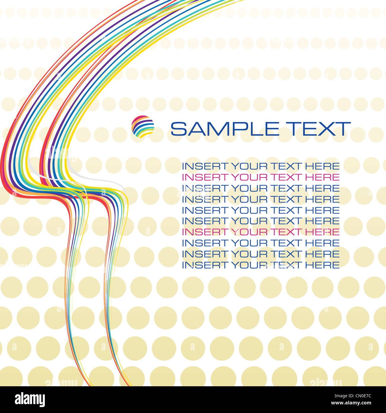 watercolor contemporary design template background illustration Stock ...