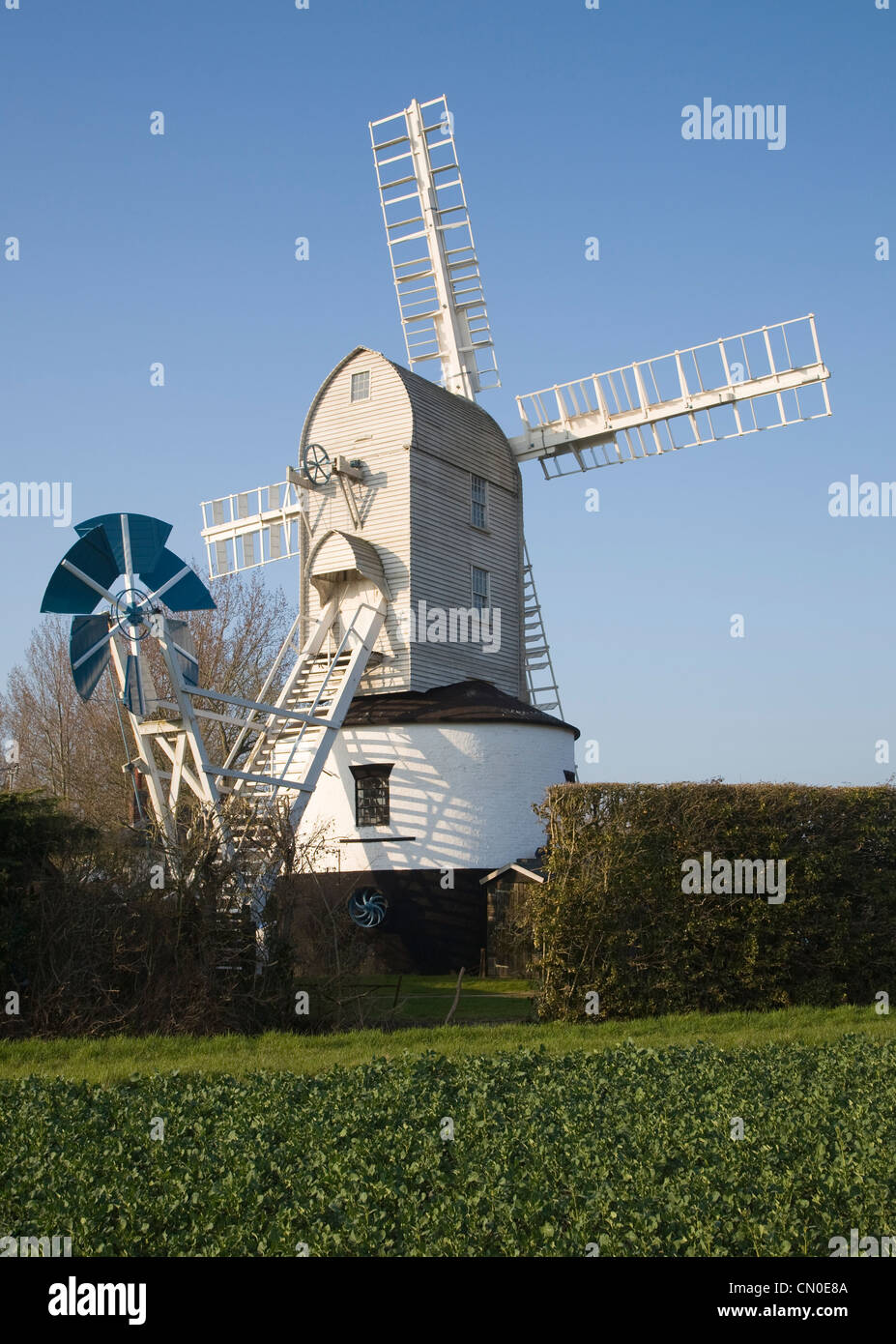 Saxtead windmill, Suffolk, England